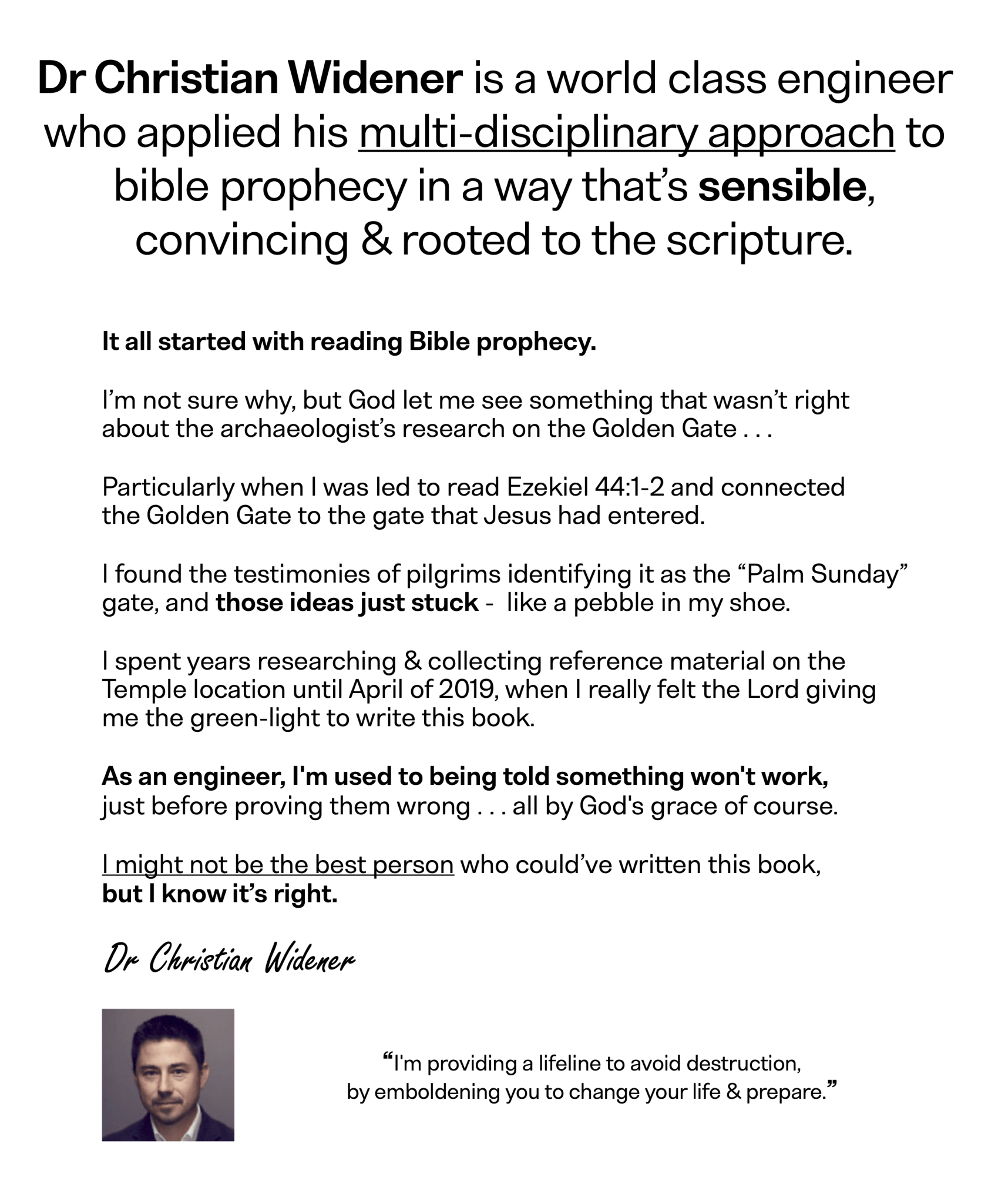 The Temple Revealed – End Times Berean